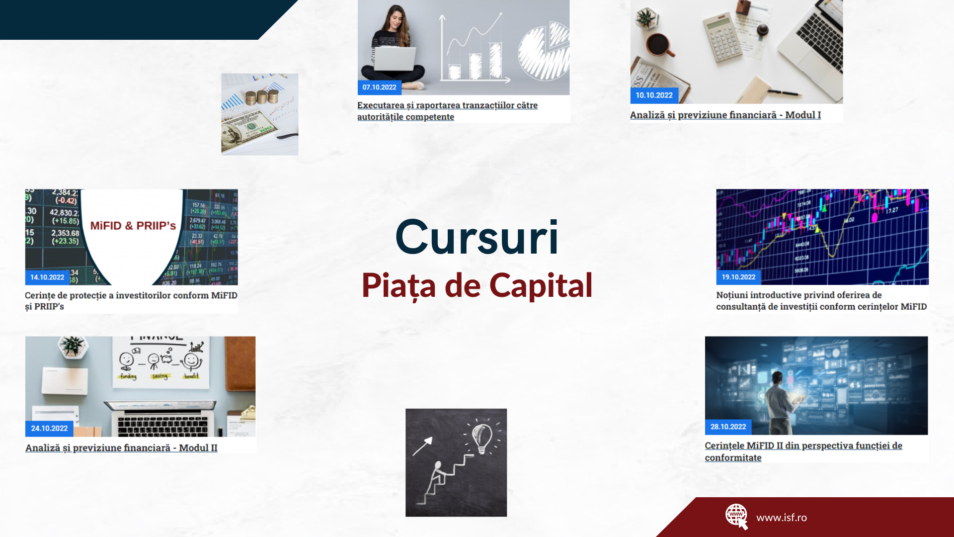 Cursuri piața de capital | INSTITUTUL DE STUDII FINANCIARE